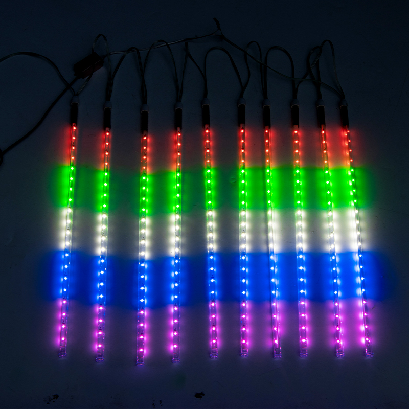 Five Color Meteor Shower Lights